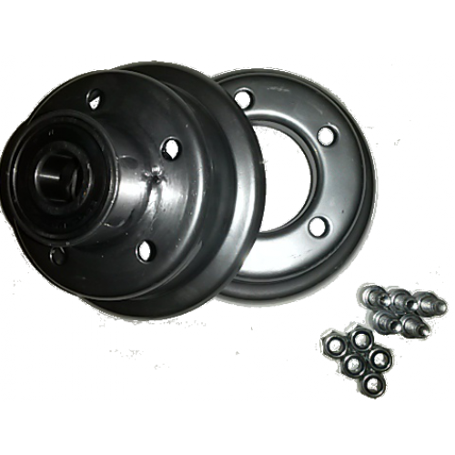 JANTE ACIER GRISE EN 2 PARTIES BOULONNÉES - 2.10x4 MOYEU RB 6204 2RS ...